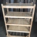 Authentic Antique Wooden Shoe Factory Rack on Original Casters 36W X ...