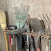 1 Vintage Garden Tool Wall Storage Rack 51-1/4 X 7-1/4 Versatile ...