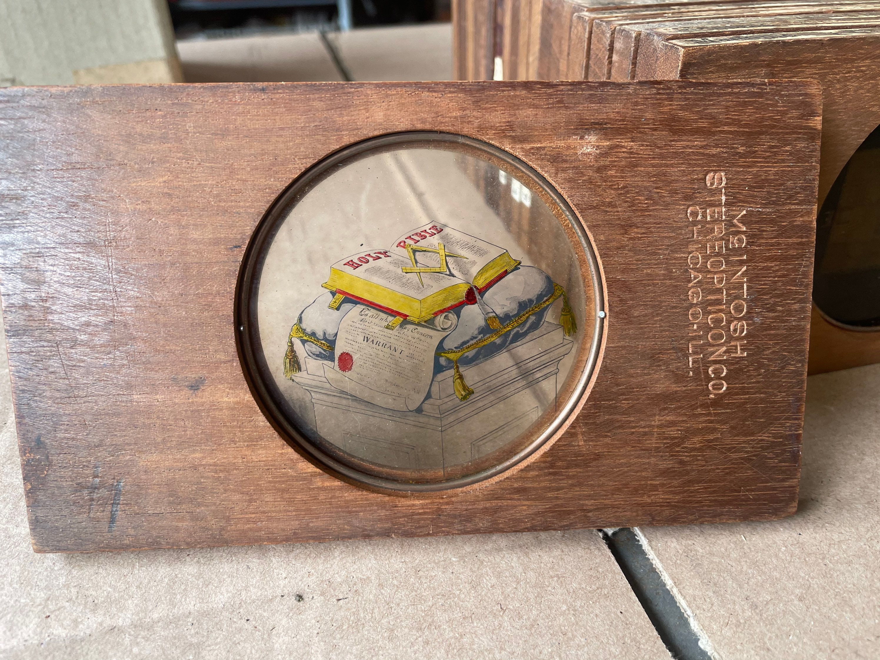 60 Antique Masonic Degree Glass Magic Lantern Slides by | Etsy