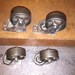 Set of 4 Bassick Industrial Casters 3-1/4” Height -cast Iron 360 Wheels ...