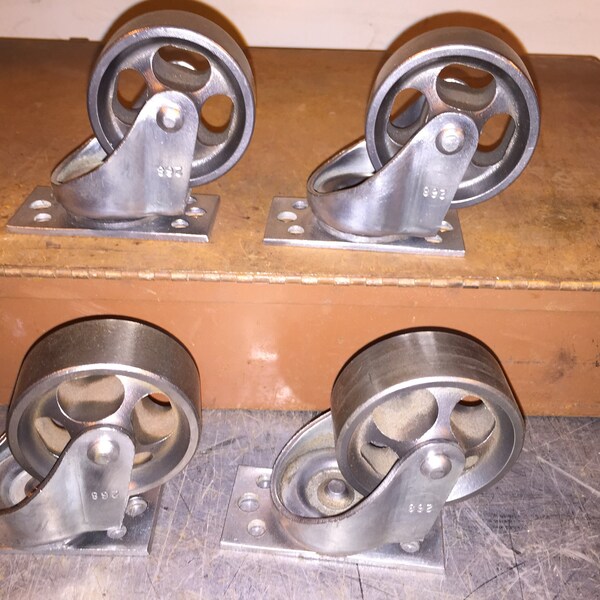 Vintage Caster Wheels - Etsy