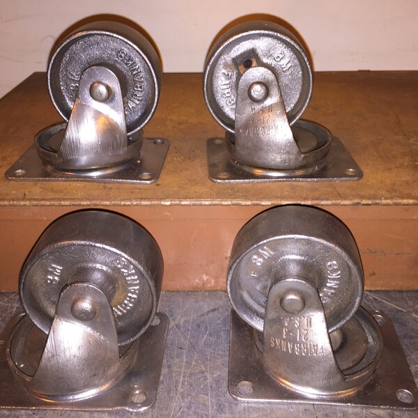 Vintage Caster Wheels - Etsy