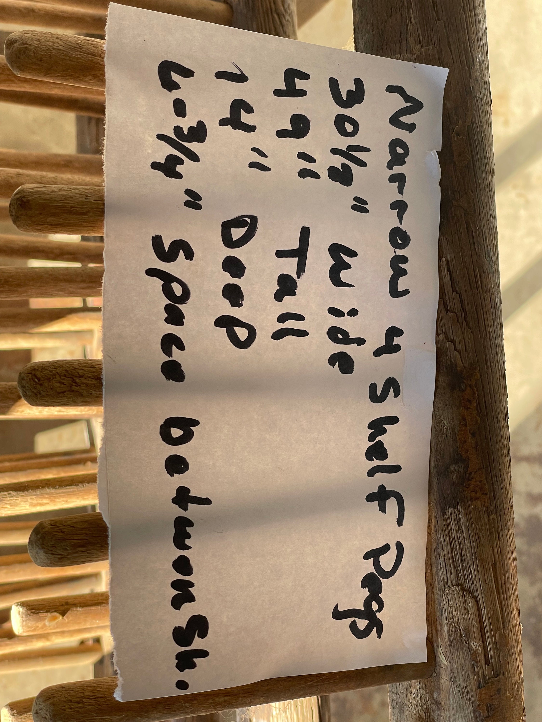 Authentic Antique Shoe Factory Peg Style Rack in Original Finish ...