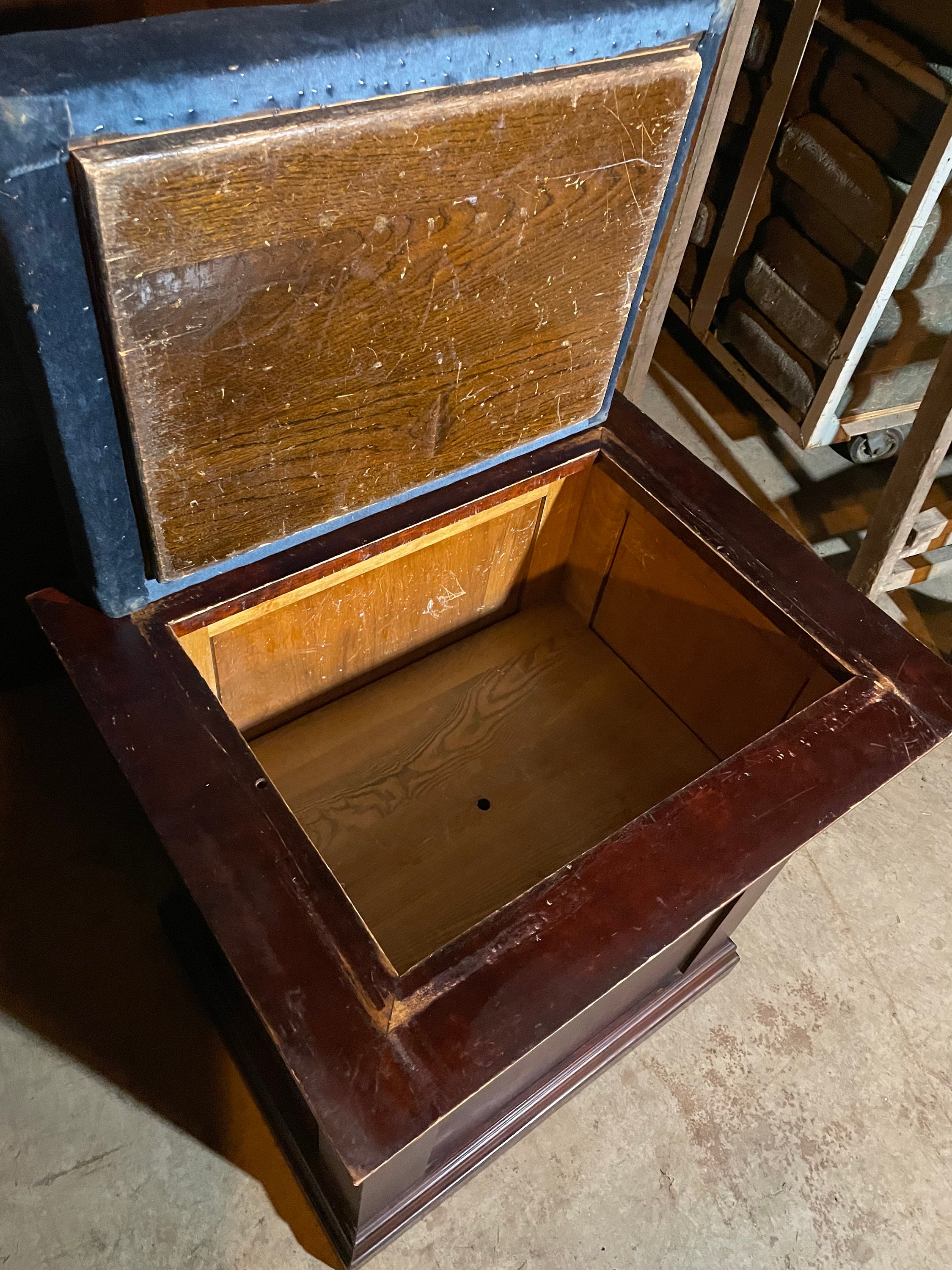 Antique Mahogany Masonic Altar 34 Tall X 30 Wide X 24 Deep With Storage ...