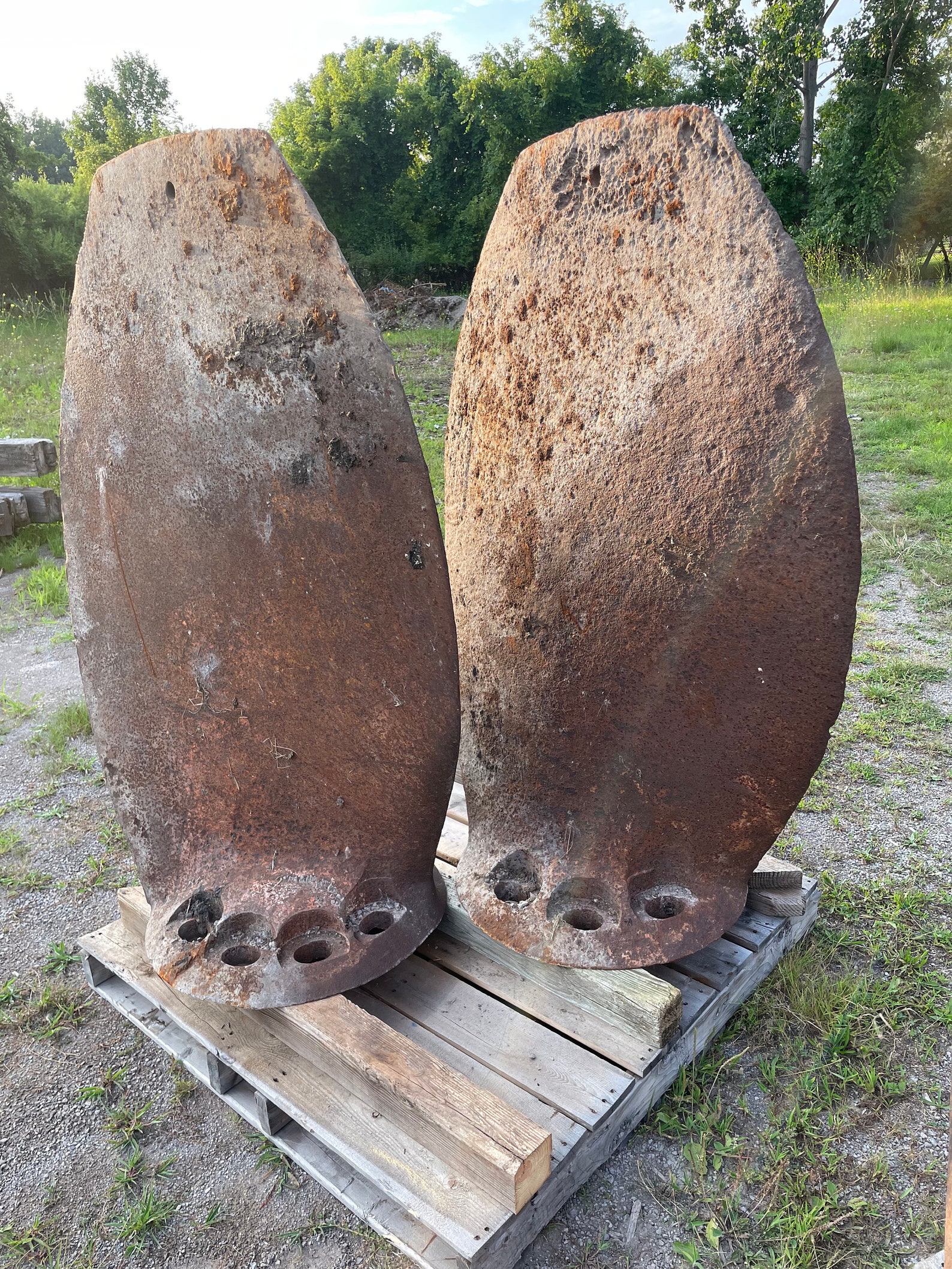 1 Large Ships Prop Bolt on Fin Perfect for Nautical Theme Standing ...