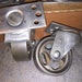 Set of 4 Bassick Industrial Casters 3-1/4” Height -cast Iron 360 Wheels ...
