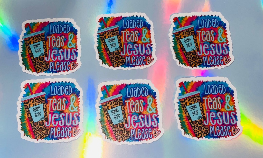 Loaded Tea Decal - Etsy