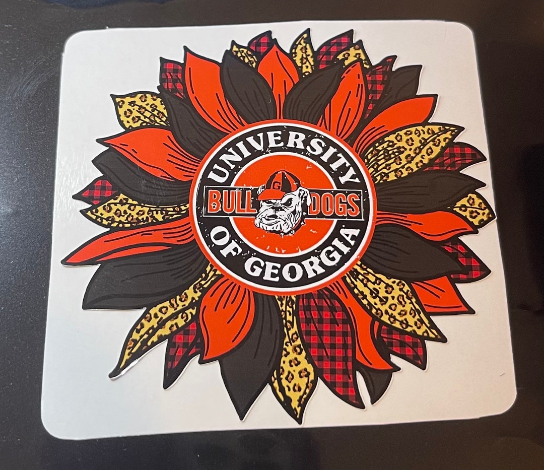 Georgia Bulldog Sticker - Etsy