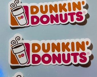 Dunkin Sticker - Etsy