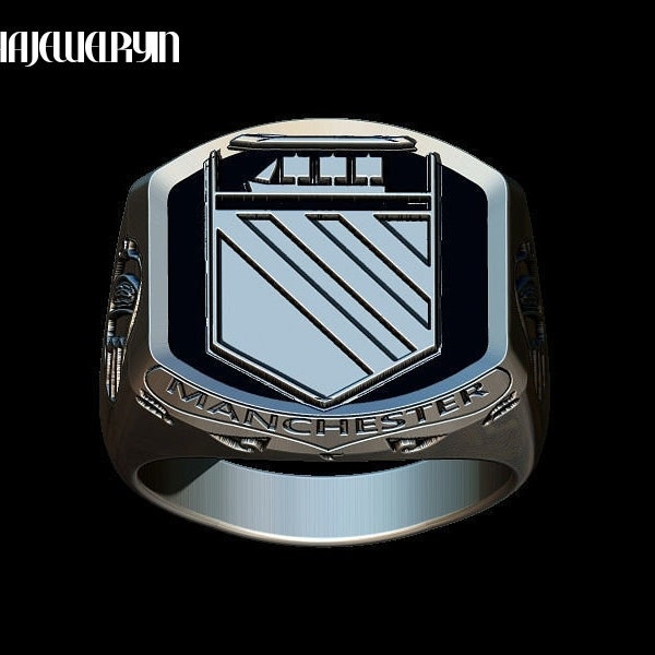 Manchester United Ring - Etsy