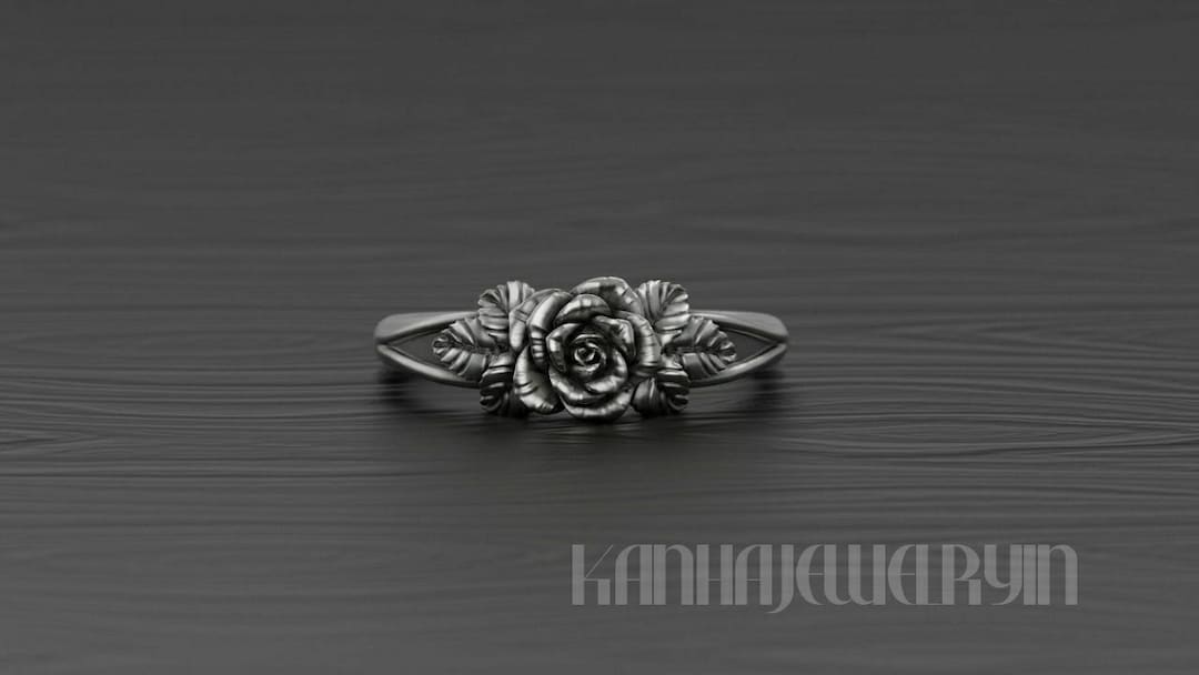 Pinky Promise Rose Ring, Rose Ring, Rose Day Ring, Love Ring, Valentine ...