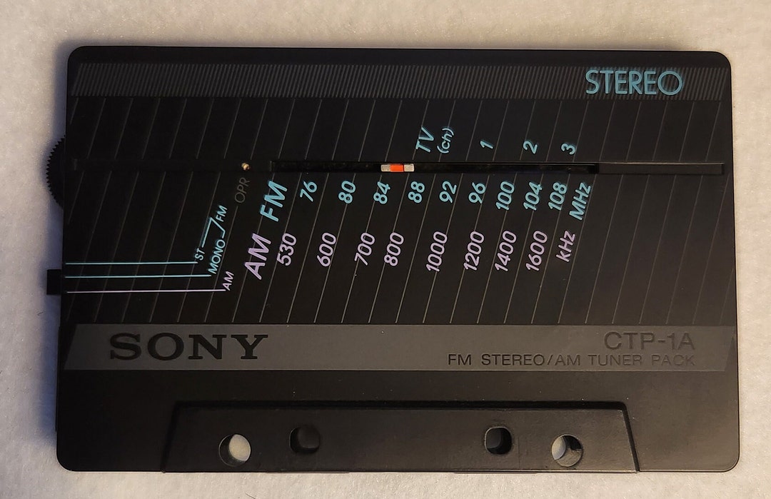 Sony Walkman CTP-1A Stereo FM/AM Cassette Tuner Pack With - Etsy