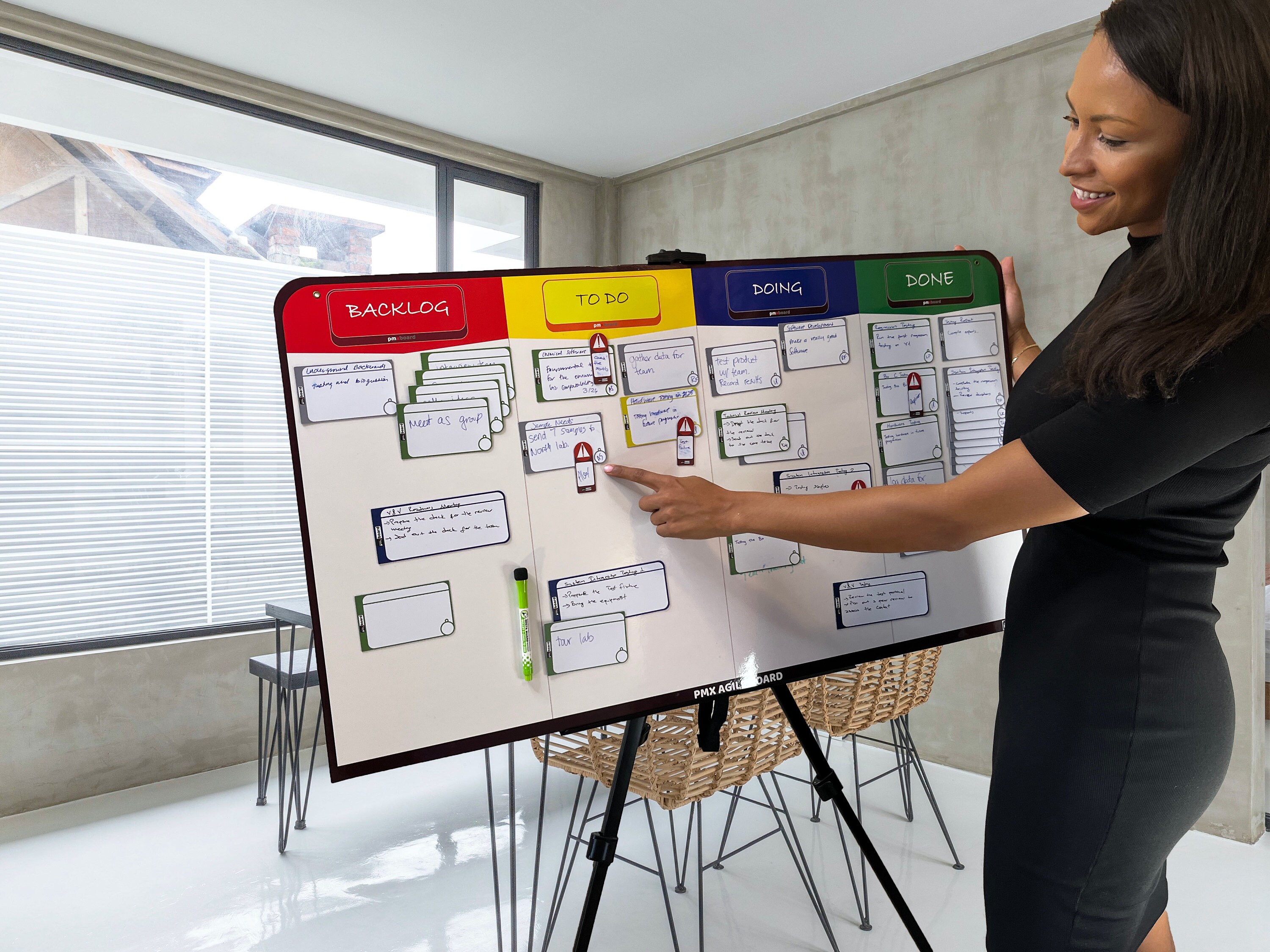 Kanban Board Set Scrum Board Set Premium. Full Kanban Set and | Etsy UK