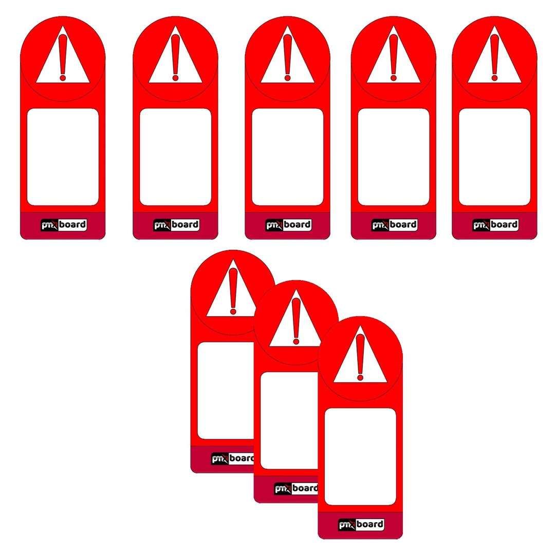 Blocker Cards for Kanban Board and Scrum Board. Magnetic Alert Cards ...