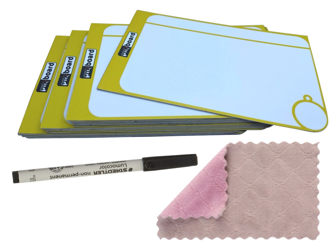 Magnetic Task Cards Set: 30 Pack, Marker & Cleaning Cloth - Etsy