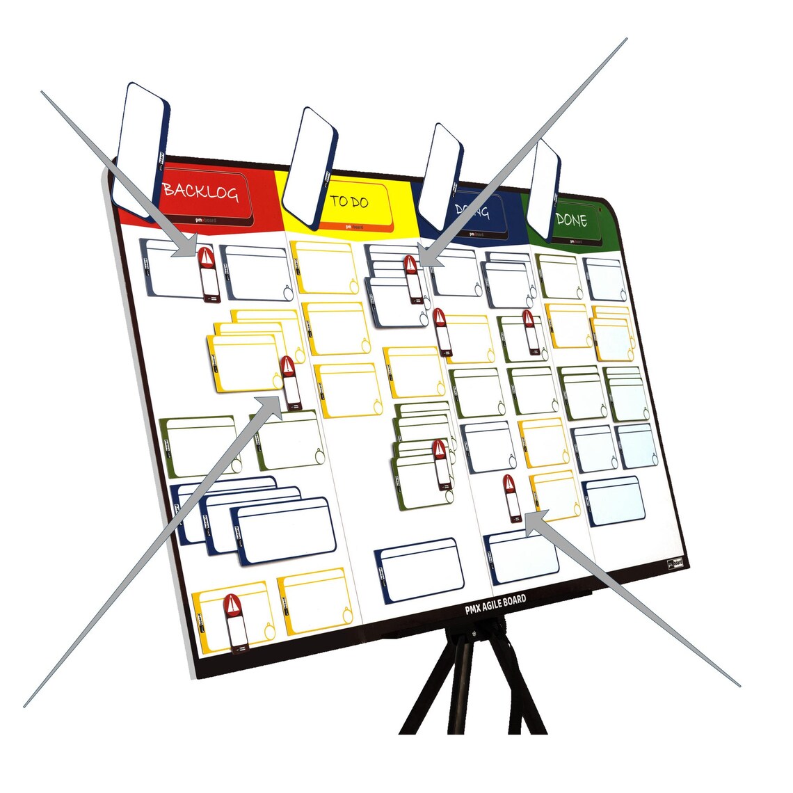 Blocker Cards for Kanban Board and Scrum Board. Magnetic Alert - Etsy