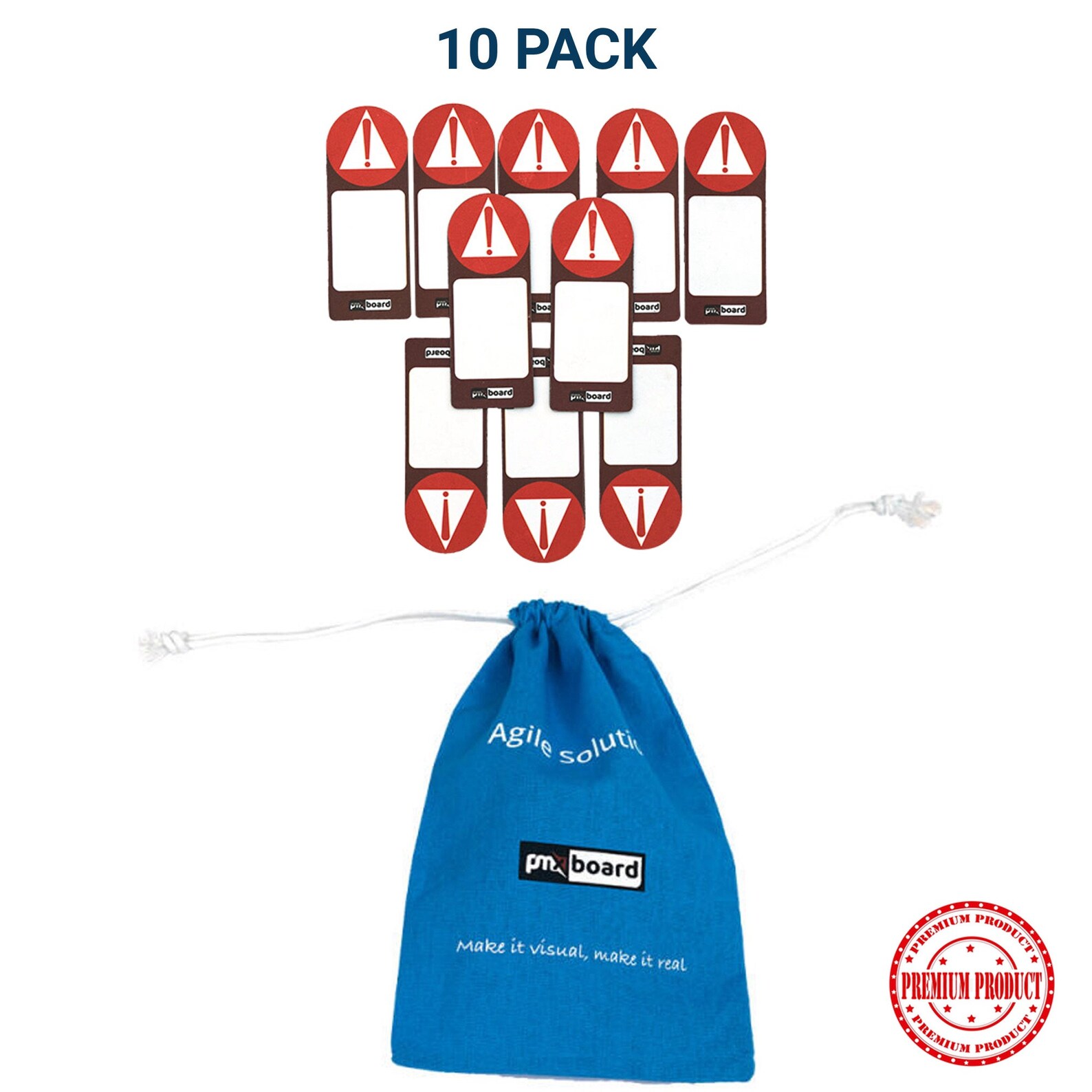 Blocker Cards for Kanban Board and Scrum Board. Magnetic Alert - Etsy