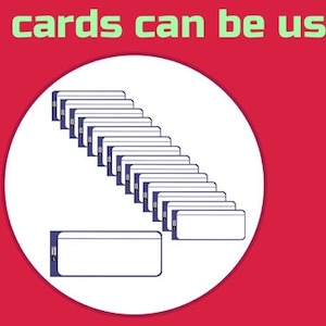 Magnetic Detail Cards for Kanban Board, Scrum Board, Chore Board ...