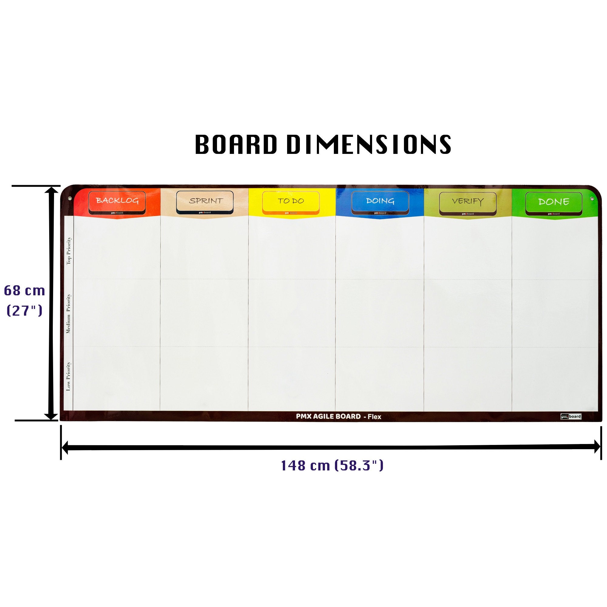 Magnetic Kanban Board: Agile Scrum Board Set With 106 Cards - Etsy UK