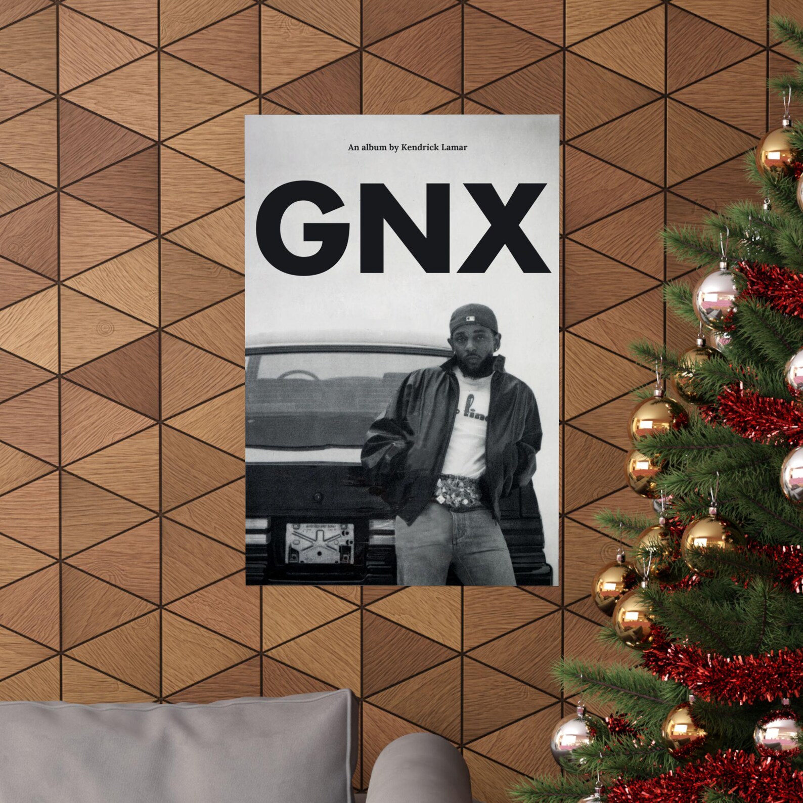 Kendrick Lamar GNX Poster - Music Poster - Kendrick Lamar Album - GNX ...