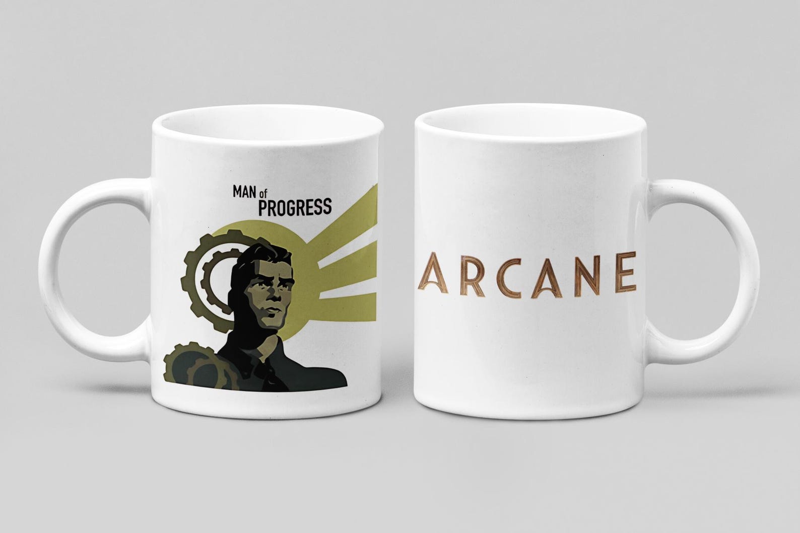 Arcane Man of Progress Jayce Mug - League of Legends Inspired Mug ...