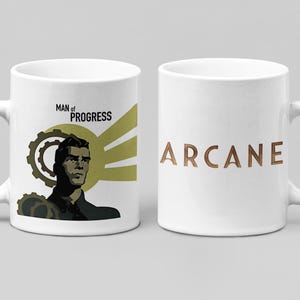 Arcane Man of Progress Jayce Mug - League of Legends Inspired Mug ...