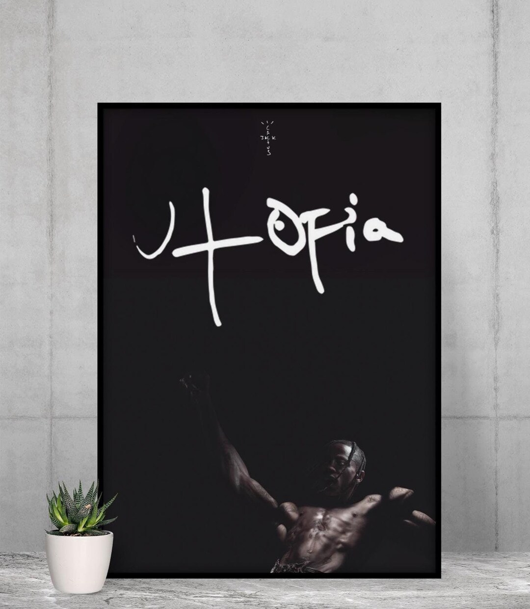 Travis Scott Utopia Poster - Digital Download - Music Poster - Album ...