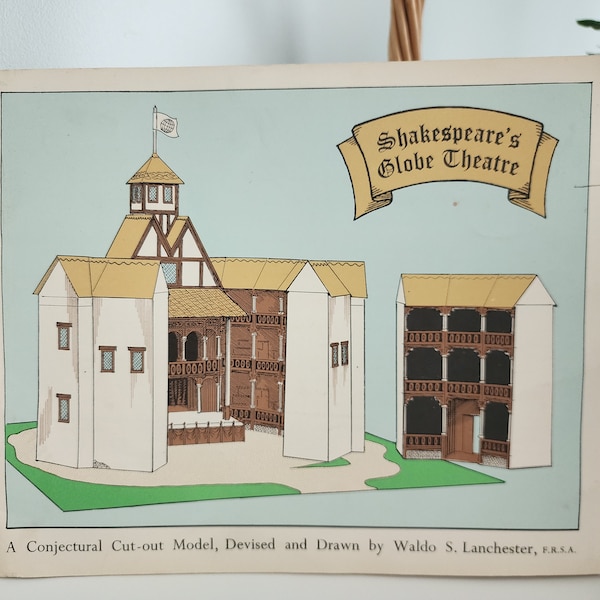 Globe Theatre Model - Etsy