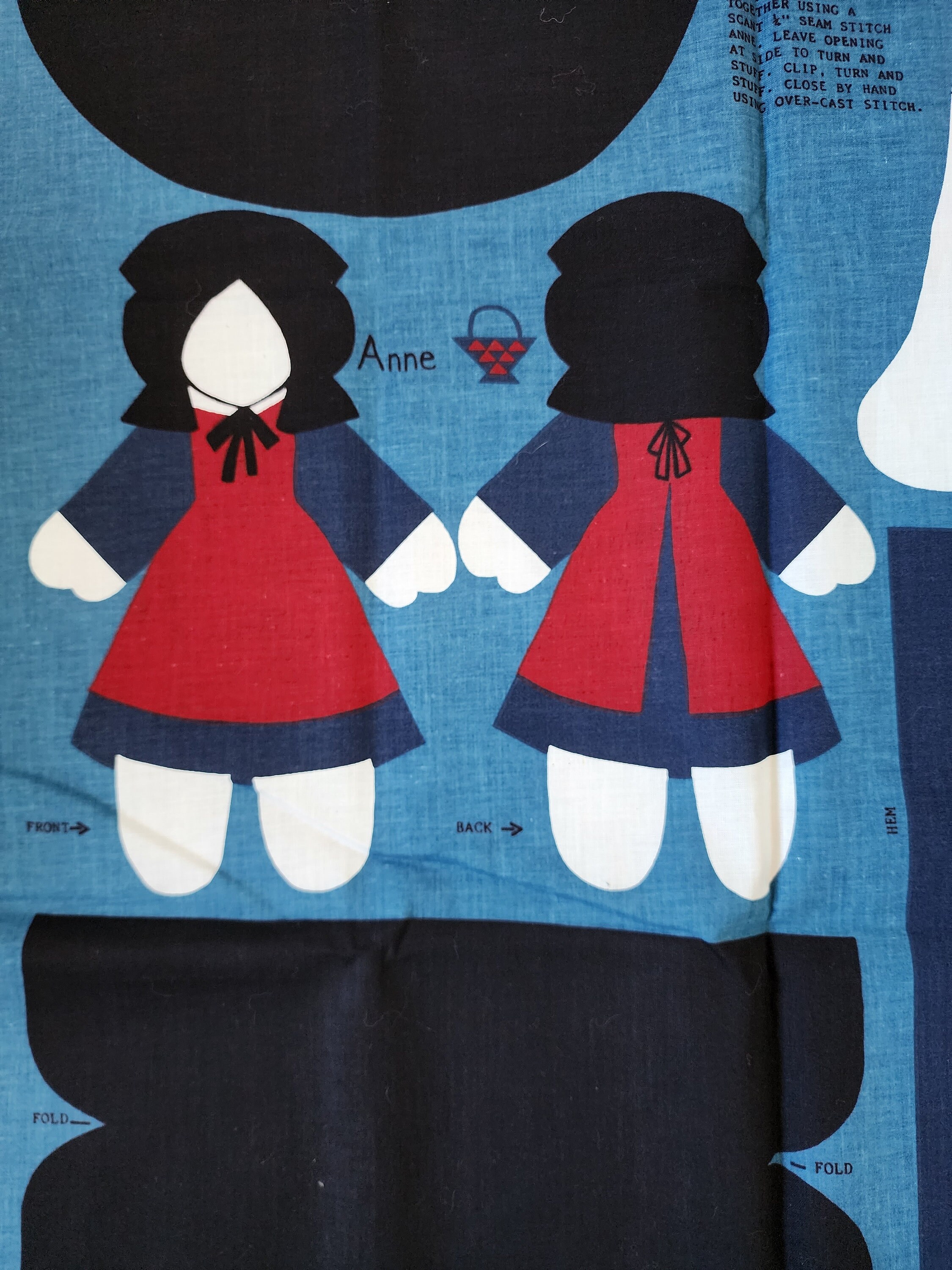 Gentle Sarah and Little Anne- Fabric Panel Sewing Pattern - Etsy