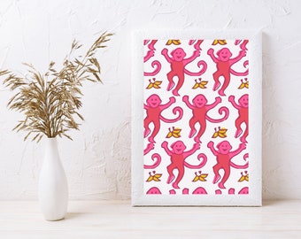 Roller Rabbit Monkey - Etsy