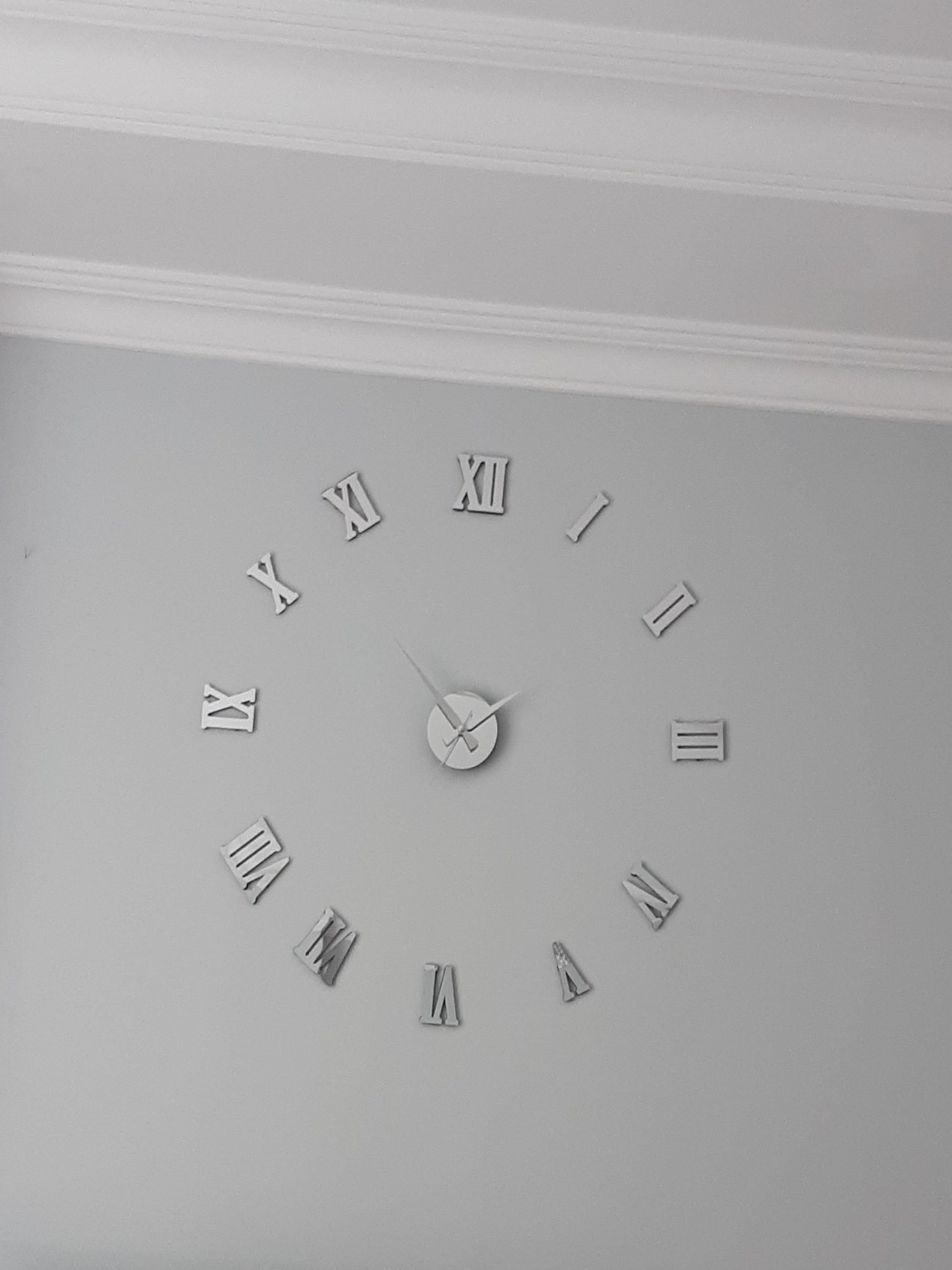 3D Wall Clock/oversize Silent Wall Clock/home Living Room Bedroom ...