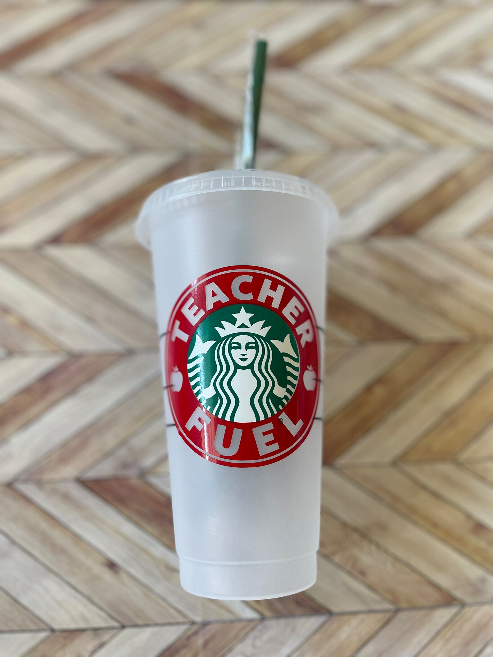 Teacher Fuel Starbucks Cup | Teacher Gift | Teacher Coffee Cup ...