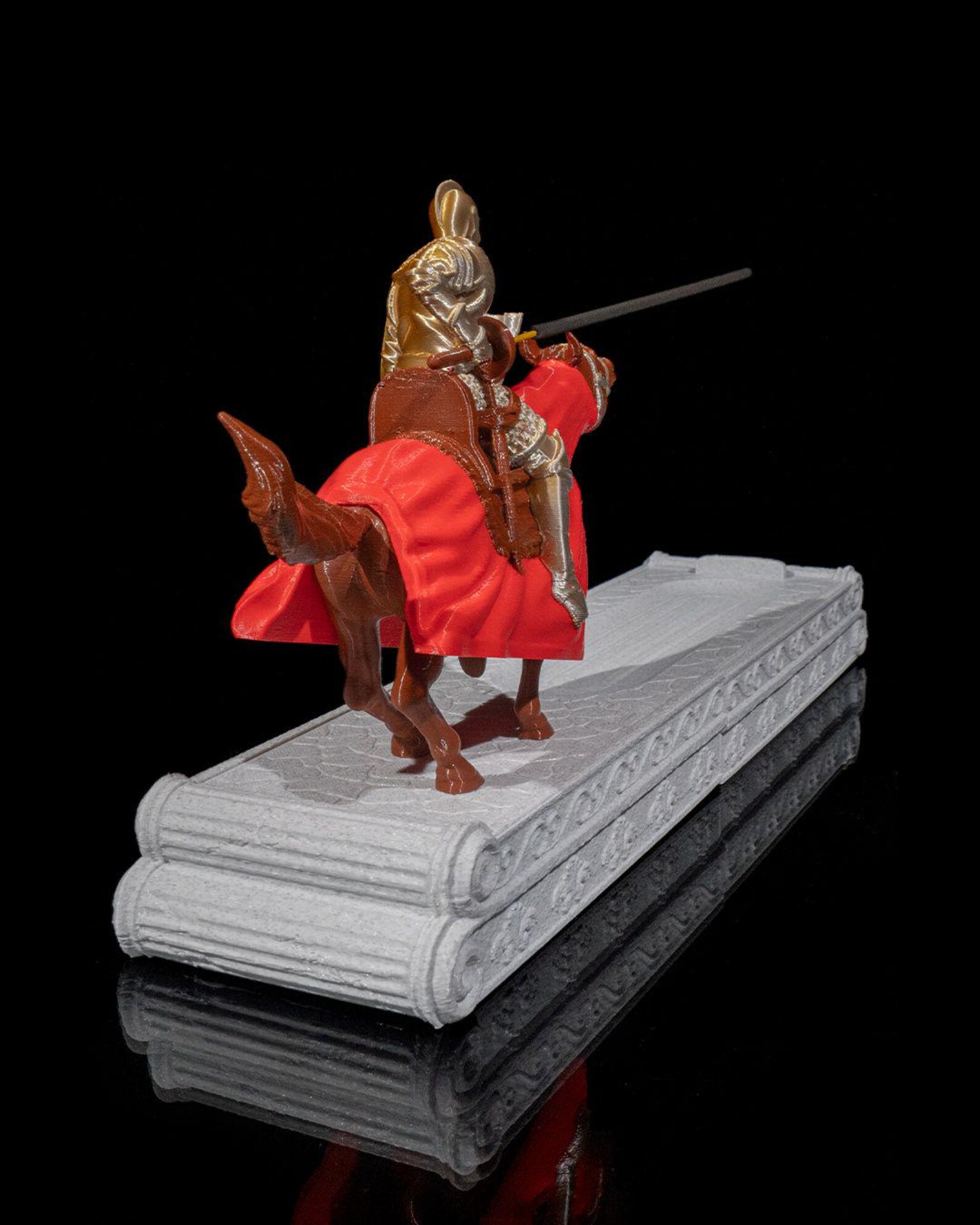 Joust a Knight Incense Holder - 3D Printed Medieval Warrior Incense ...