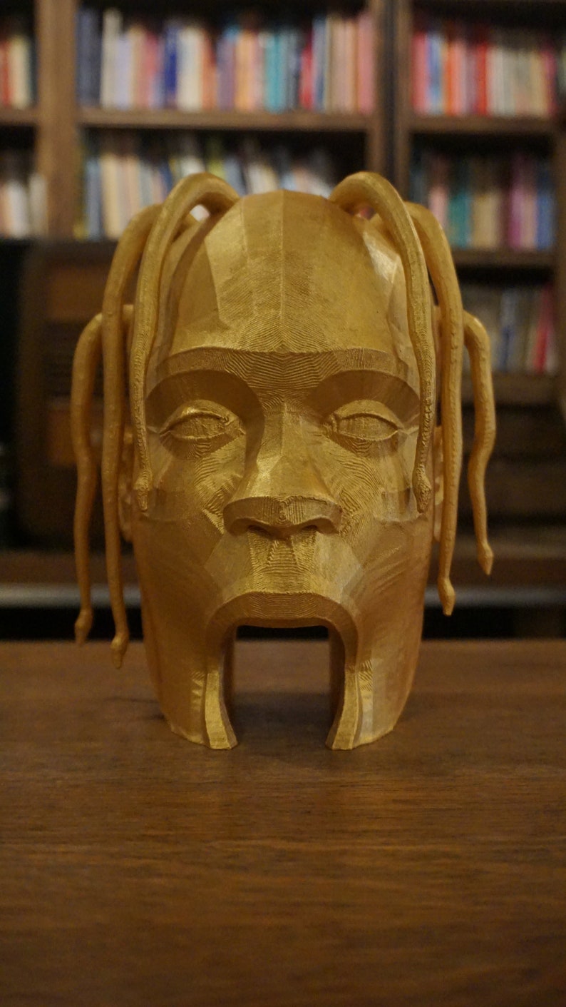 Travis Scott Astroworld 3D Head Figure - Etsy