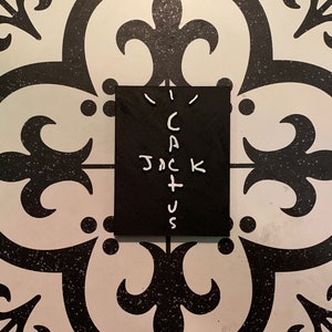 Travis Scott Cactus Jack 3D Print Art, Travis Scott Gift, Cactus Jack ...