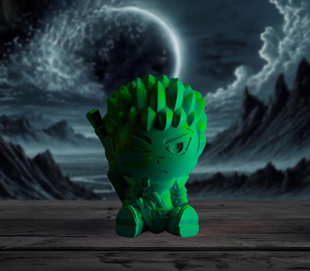 Chibi Guts - Anime Figure -3D Printed Dark Warrior Figure – Highly ...