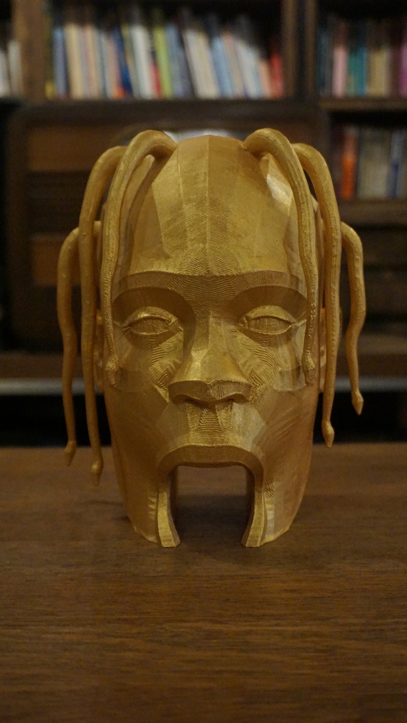 Travis Scott Astroworld 3D Head Figure - Etsy