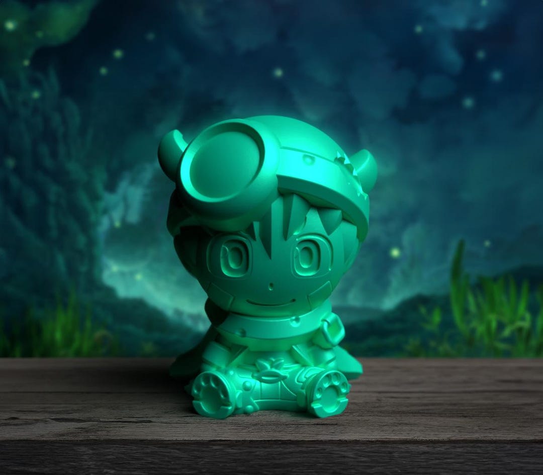Chibi Reg - Anime Figure - 3D Printed Android Explorer Figure – Highly ...