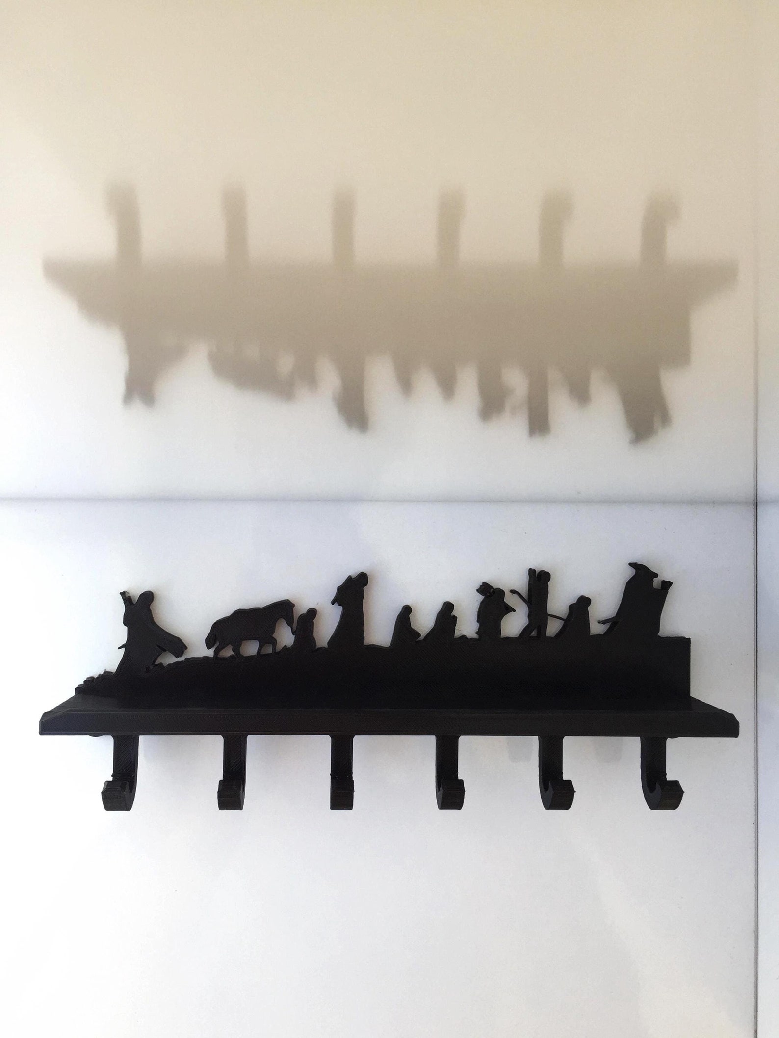 Key Holder for Lord of the Rings Fans Lord of the Rings 3D Printed Key ...