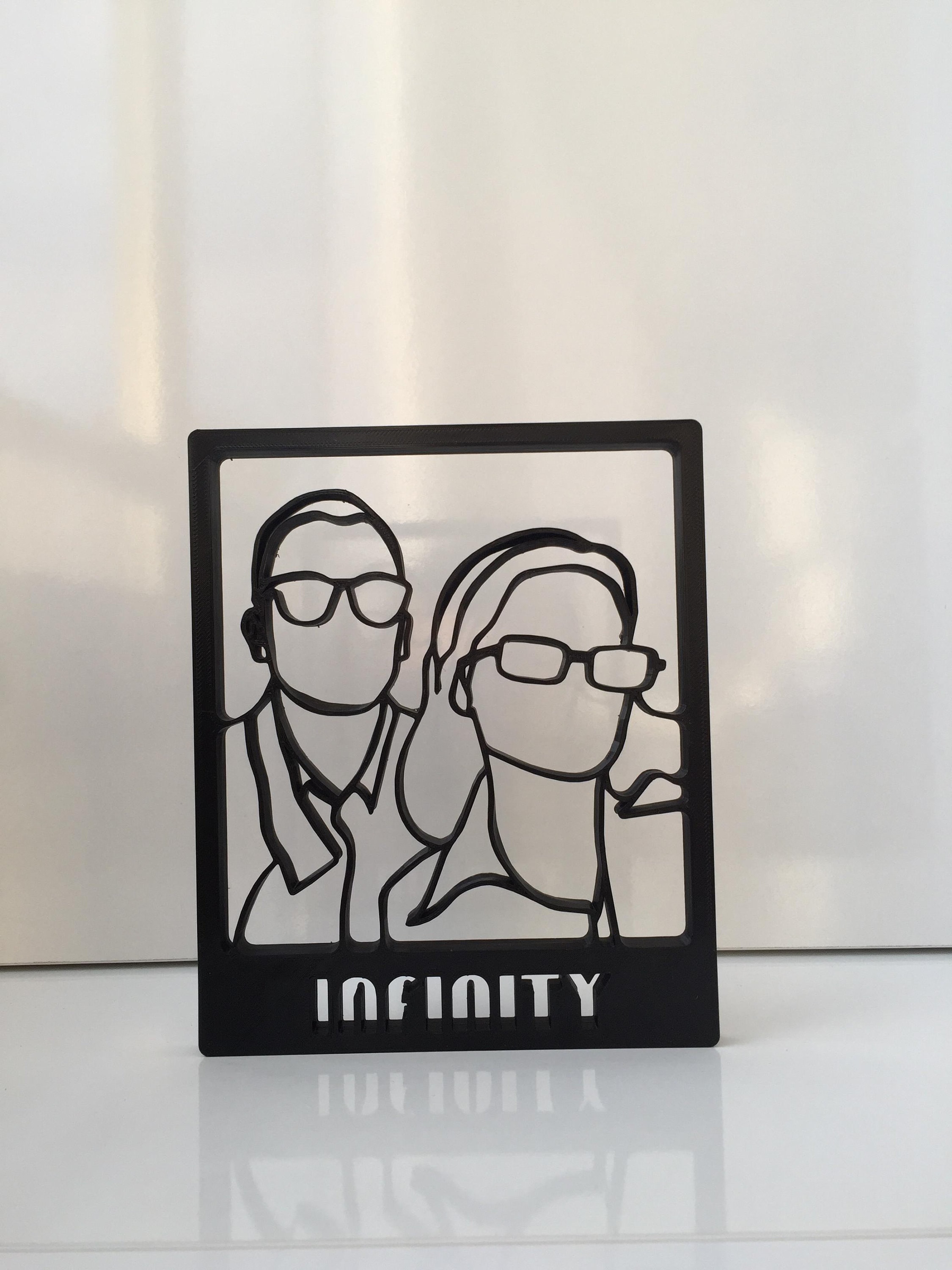 Custom 3D Line Art Decor Unique 3D Printed Line Art 3D Line Art Gift ...