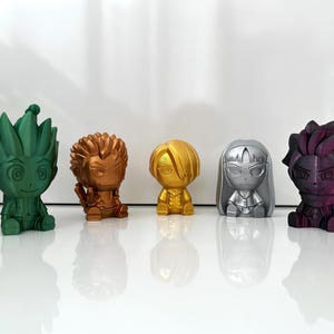 Chibi Light Yagami Anime Figure - 3D Printed Genius Strategist Figure ...