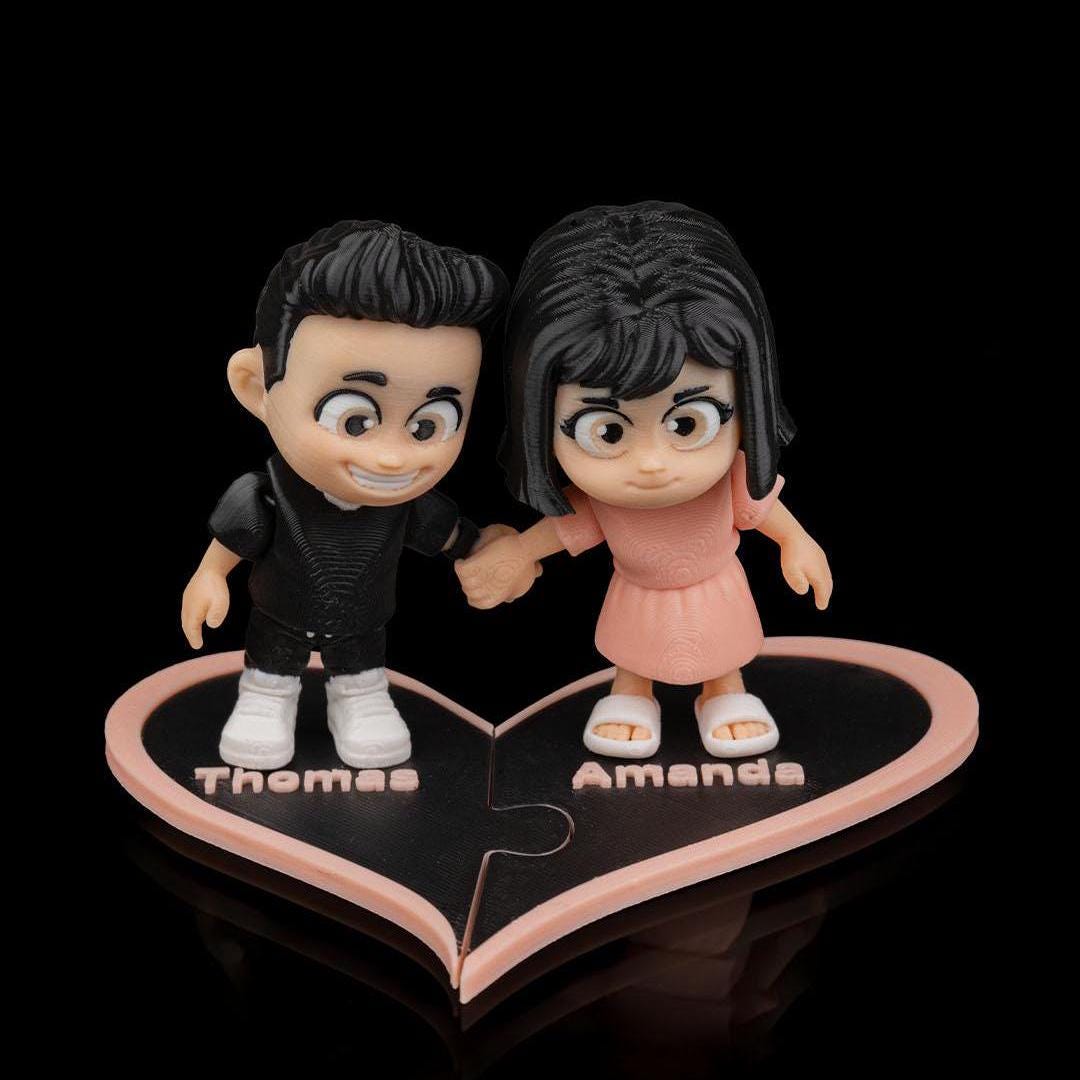 Custom 3D Printed Mini Me Avatar: Personalized Figurine Gift - Etsy
