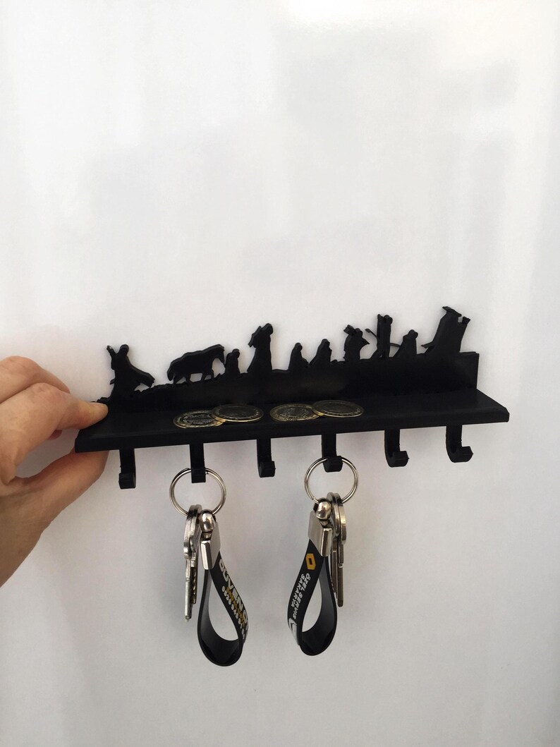 Key Holder for Lord of the Rings Fans Lord of the Rings 3D Printed Key ...