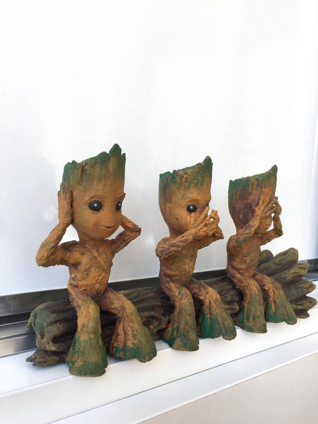 Groot Desk Figure 3D Printed Guardian of the Galaxy Decor Marvel Fan ...