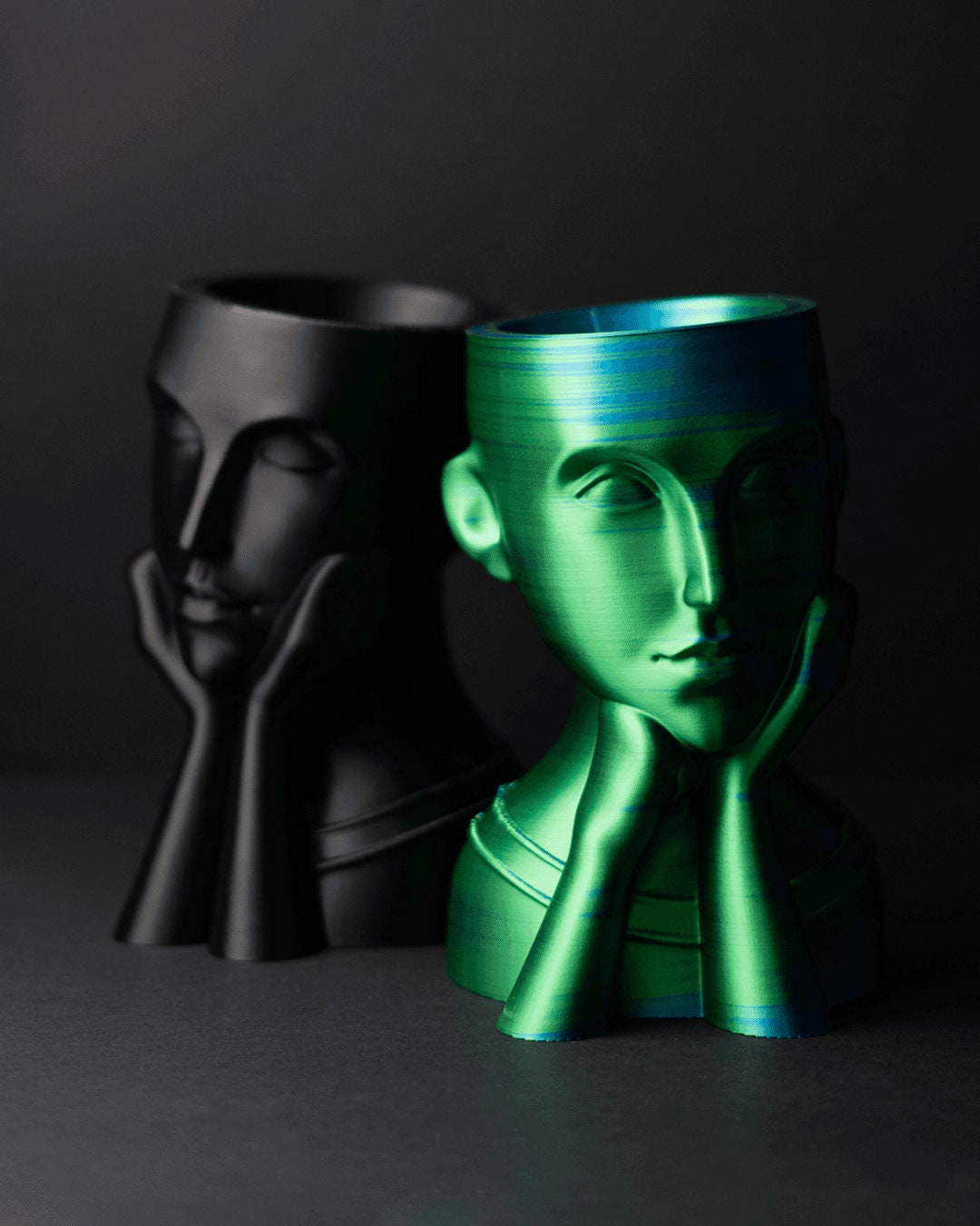 Face Vase & Vase Art, Vase Decor - Etsy