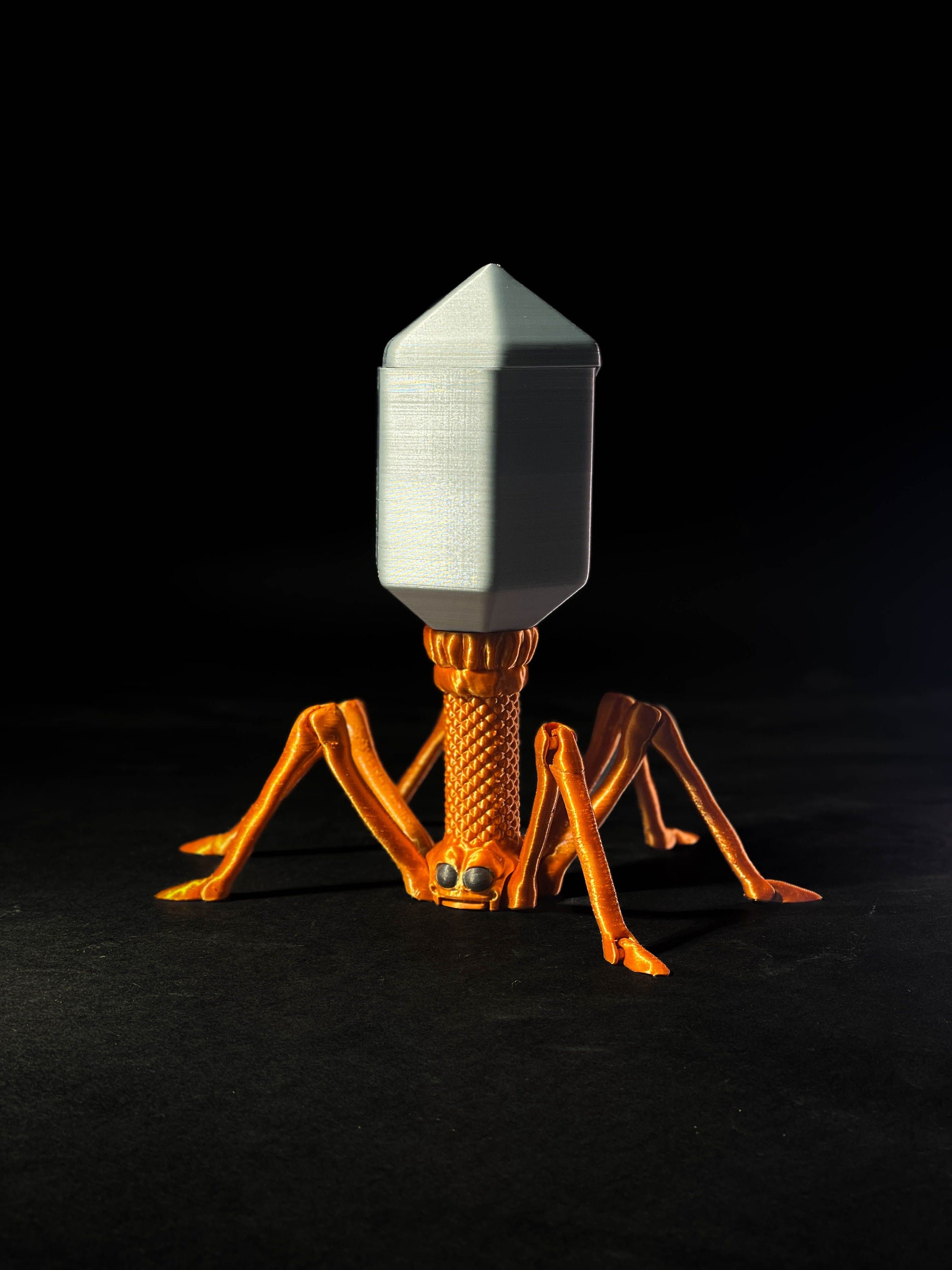 Bacteriophage Candy Bowl & Candy Dispenser Articulated Bacteriophage - Etsy