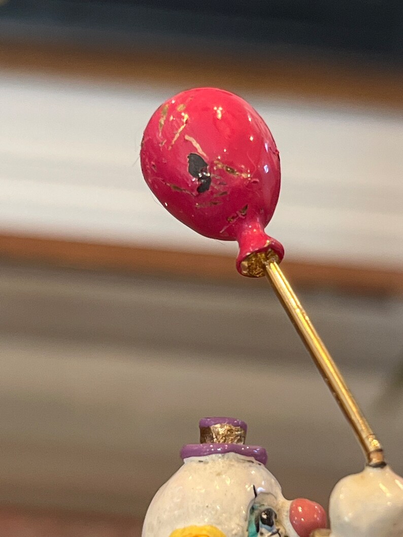 Signed Ron Lee Clown Figurine 1987 Clown W/balloon 24K Gold Plate ...