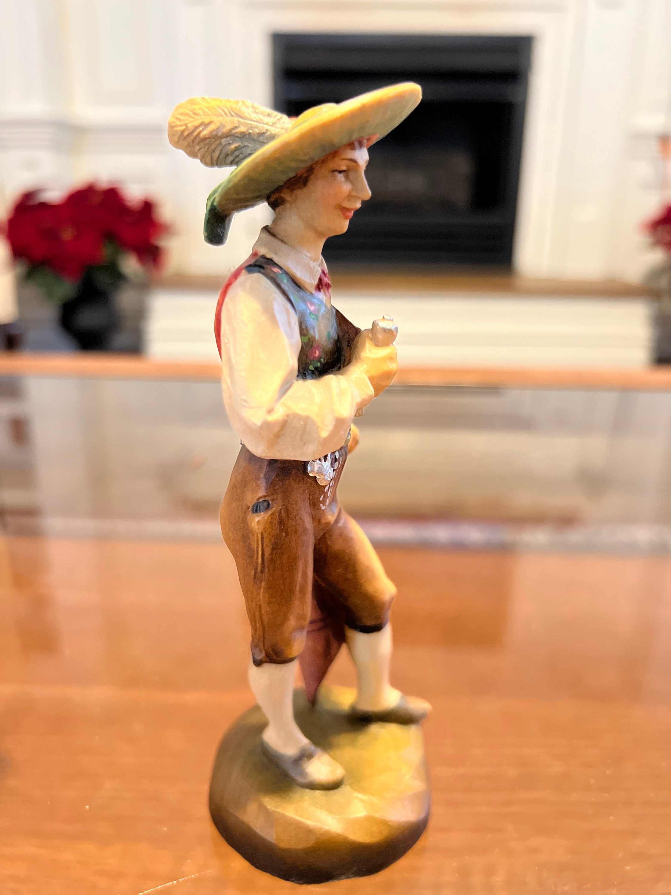 1967 Anri Wood Carving Italy Brother of the Bride 688312 - Etsy