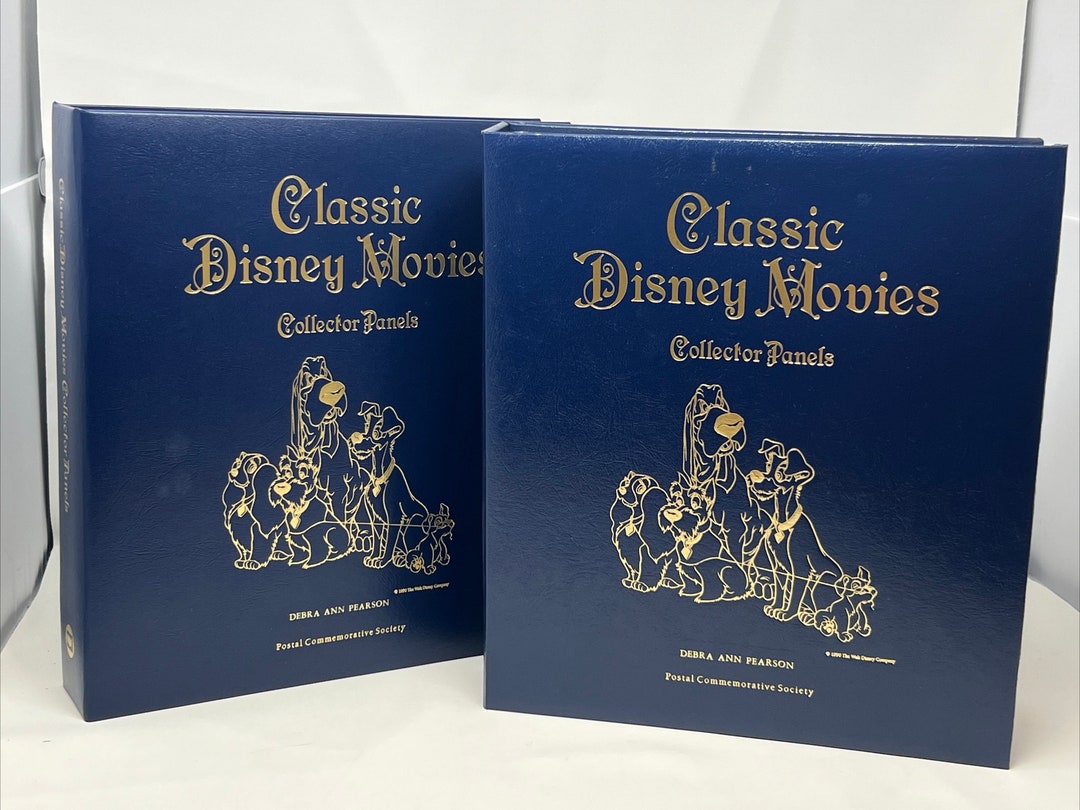 Classic Disney Movies Collector Panels Postal Society Stamp Book Set ...
