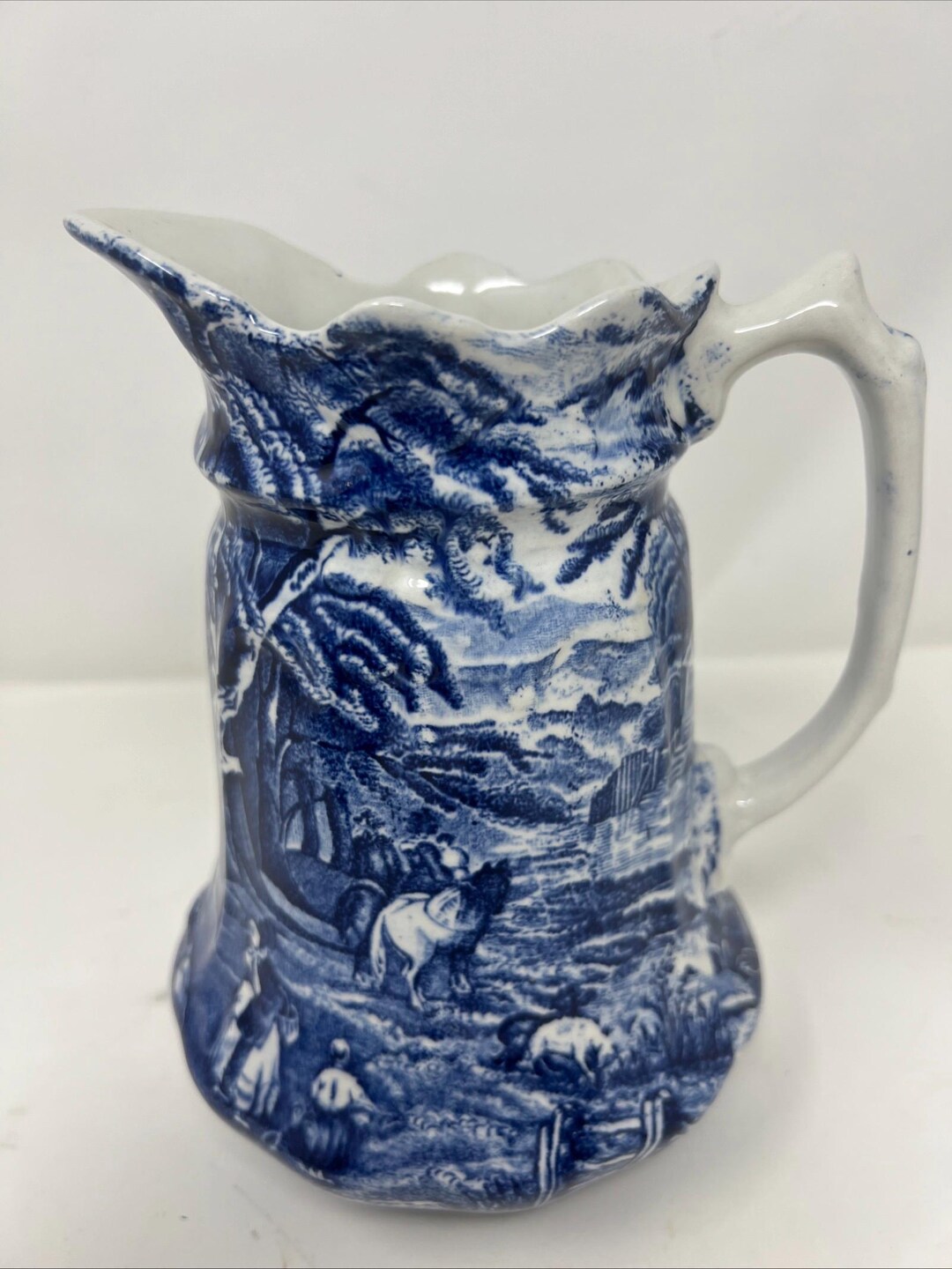 Vintage Old Foley James Kent Staffordshire England Pitcher/vase 7.25 ...